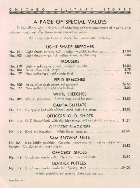 1933 Chicago (Illinois) Military Stores (Catalogue) - EPHEMERA ...
