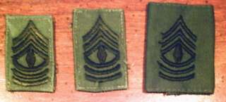 First Sergeant Chevrons - ARMY (INCLUDING USAAC/AAF) - U.S. Militaria Forum