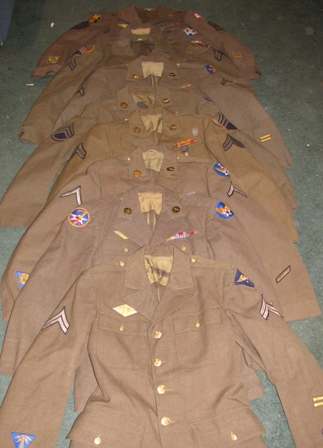 Squadron of AAC uniforms, and some USMC stuff - UNIFORMS - U.S ...