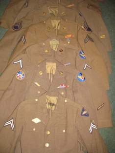 Squadron of AAC uniforms, and some USMC stuff - UNIFORMS - U.S ...