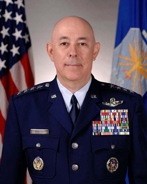Interesting uniform choice for a former USAF Chief of Staff - UNIFORMS ...