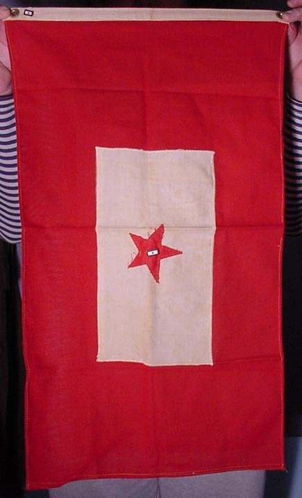 What is the meaning of a Red Star on a Son in Service Flag? - HOMEFRONT ...