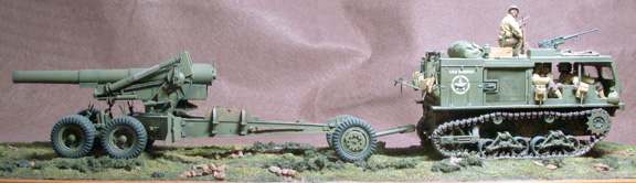 8 inch Howitzer and M-4 Tractor - MODELING - U.S. Militaria Forum