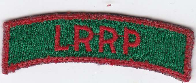 LRRP Tab Vietnam? - ARMY AND USAAF - U.S. Militaria Forum