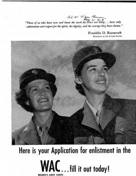 WAC application - EPHEMERA, PHOTOGRAPHS & MILITARY ARTWORK - U.S ...