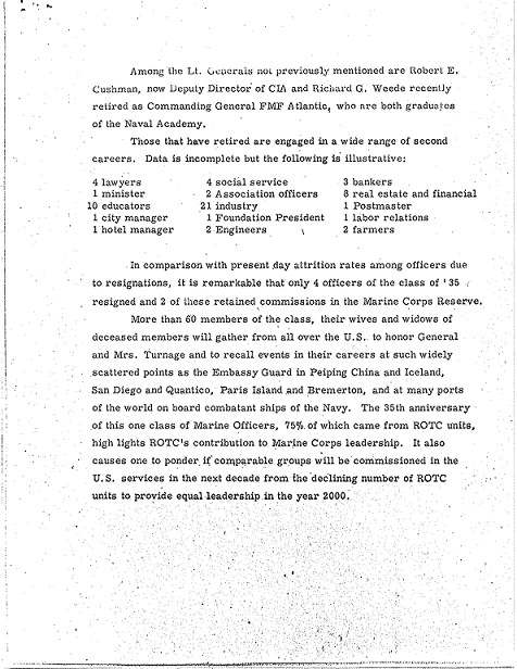 USMC 1935 Officer Basic School Graduation Photo - EPHEMERA, PHOTOGRAPHS ...