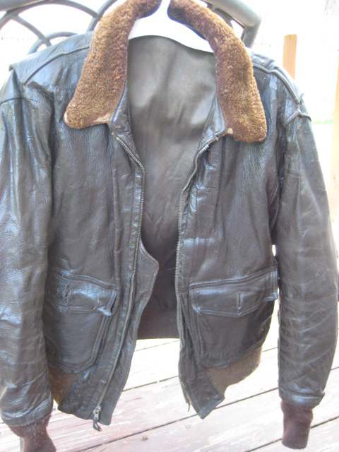 USN Leather Aviation Flight Jacket - FLIGHT CLOTHING - U.S. Militaria Forum