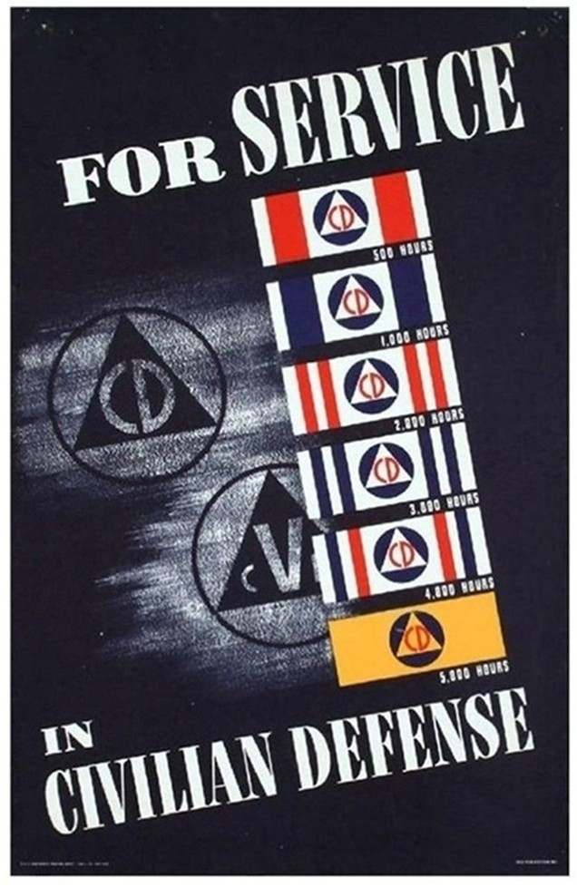 1942-1949 Civil Defense & Civil Air Patrol ribbons - MEDALS ...