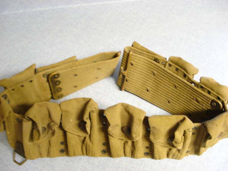 M1909 Cavalry eagle snap ammo belt - FIELD & PERSONAL GEAR SECTION - U ...