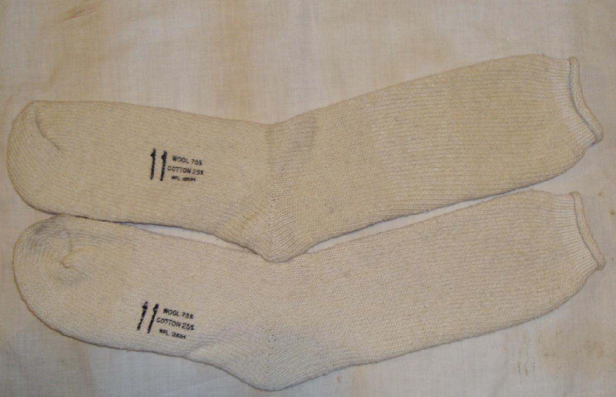 Various pairs of WWII and other Era's Socks - UNIFORMS - U.S. Militaria ...