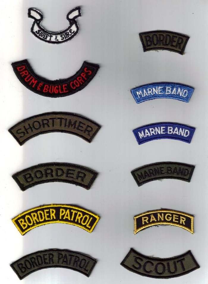 German made tabs - ARMY AND USAAF - U.S. Militaria Forum