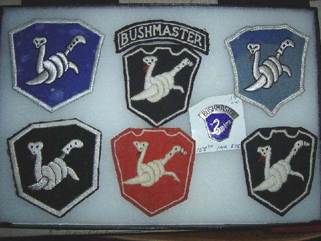 Bushmaster patch is it real (it glows under black light) - ARMY AND ...