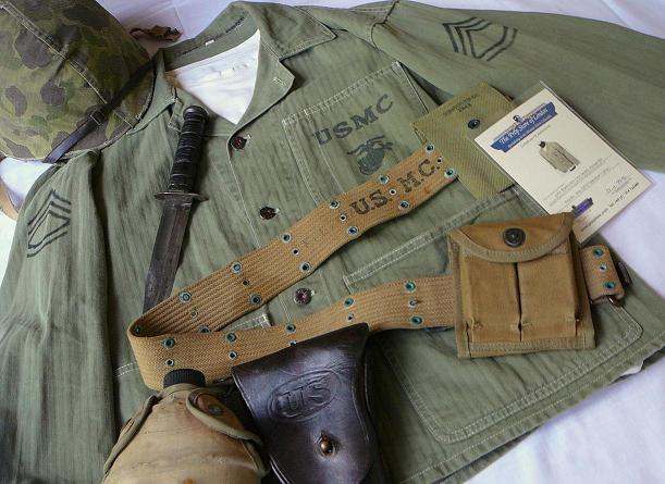 Jon Seda's jacket (John Basilone) from 'The Pacific' - REENACTING ...