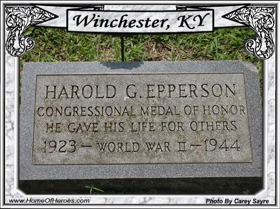 MOH recipient Harold G Epperson - MISC MILITARIA - U.S. Militaria Forum
