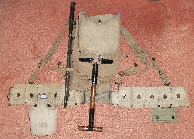G.I. Load-bearing equipment, 1917-1980s - FIELD & PERSONAL GEAR SECTION ...