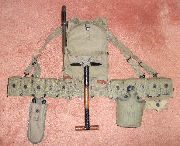 G.I. Load-bearing equipment, 1917-1980s - FIELD & PERSONAL GEAR SECTION ...