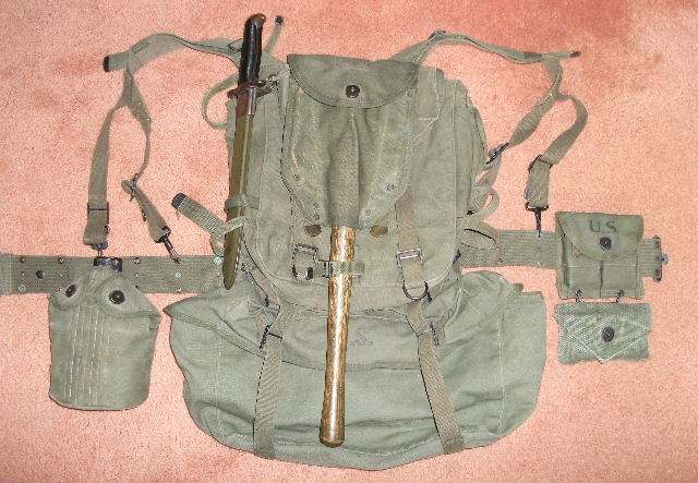 G.I. Load-bearing equipment, 1917-1980s - FIELD & PERSONAL GEAR SECTION ...