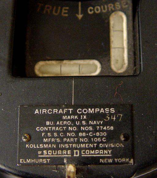 Mk IX Aircraft Compass - MILITARY AIRCRAFT & AVIATION - U.S. Militaria ...