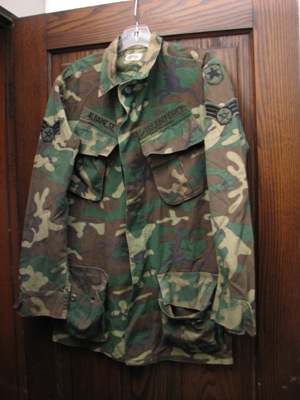 Air Force 3rd Security Police ERDL Top - CAMOUFLAGE UNIFORMS - U.S ...