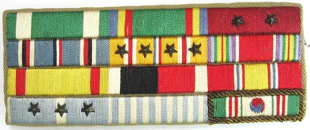Embroirdered Navy Ribbons racks - MEDALS & DECORATIONS - U.S. Militaria ...