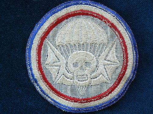 502nd PIR pocket patch - ARMY AND USAAF - U.S. Militaria Forum