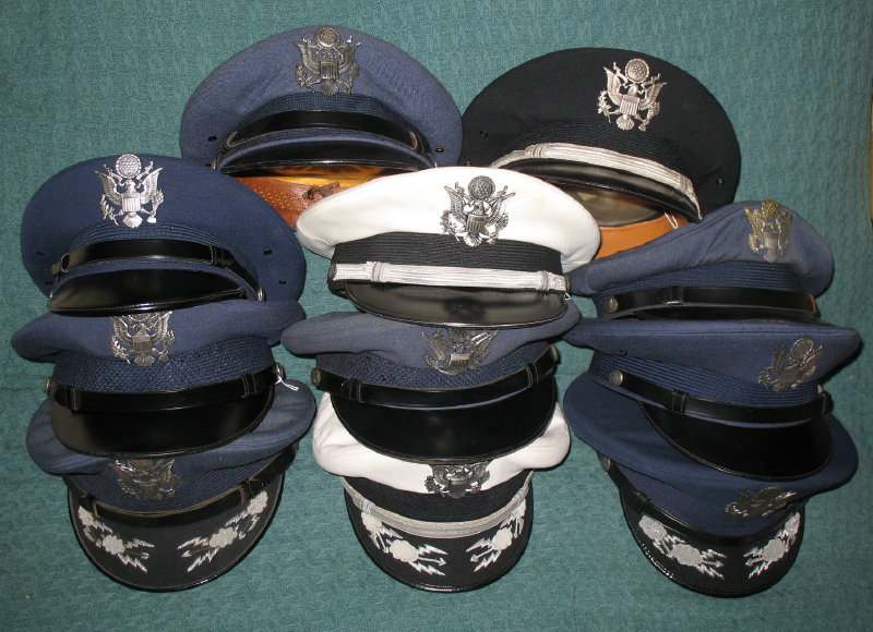 USAF Officer's service caps - UNIFORMS - U.S. Militaria Forum