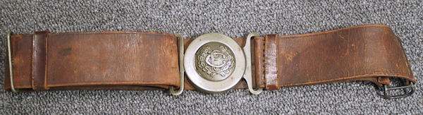 SUPER RARE PC OFFICERS BELT FOUND - FIELD & PERSONAL GEAR SECTION - U.S ...