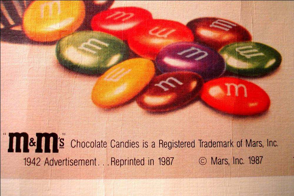 Does anyone know if M&M candy was issued to soldiers during WW2 ...