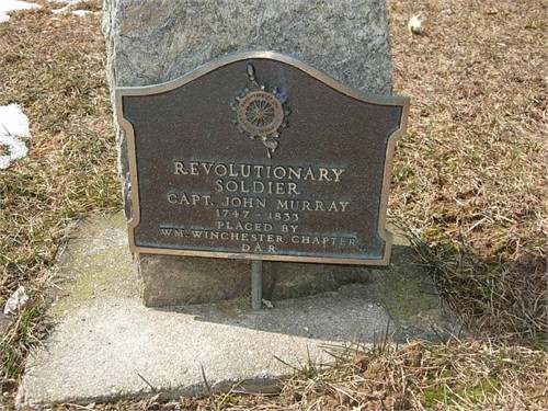 Capt John Murray, Sr (1747-1833) - VETERAN RECOLLECTIONS - U.S ...