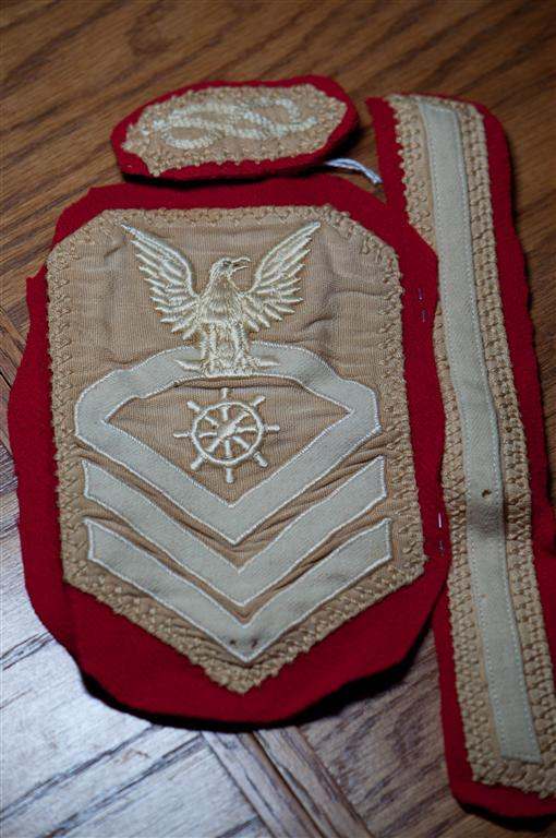 Odd Color CPO Quartermaster Rate - NAVY, COAST GUARD AND OTHER SEA ...