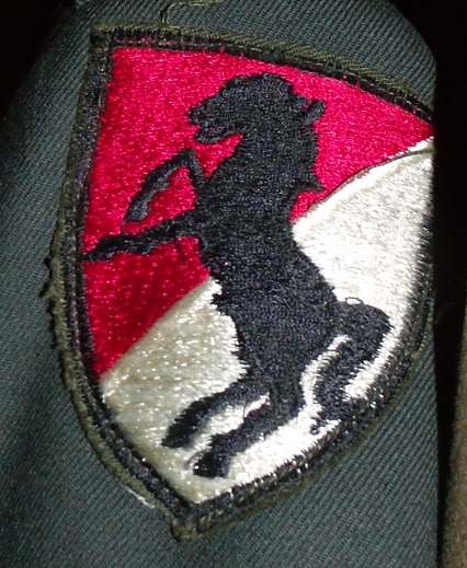 ANything special about this 11th Armored Cav patch? - ARMY AND USAAF ...