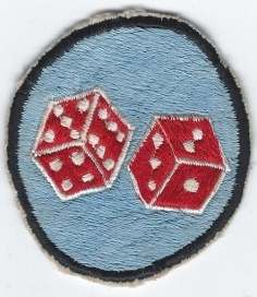 Pair of Dice Patch - US Army or USAF Unit? - AIR FORCE (USAAF IS WITH ...