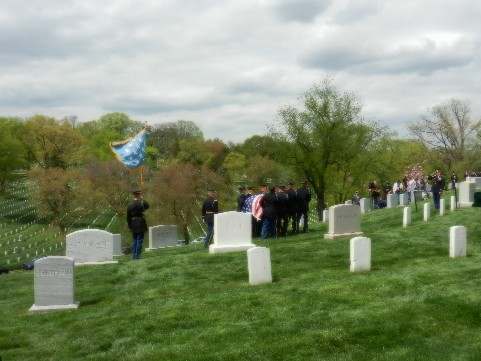 Burial service for LTC Don Carlos Faith, MoH. Chosin Reservoir - TAPS ...