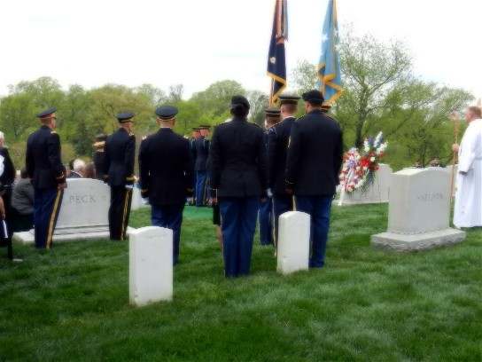 Burial service for LTC Don Carlos Faith, MoH. Chosin Reservoir - TAPS ...