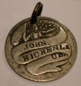 Civil War Soldier-Made ID Tag - 165th Ohio Infantry (John Eichenlaub ...