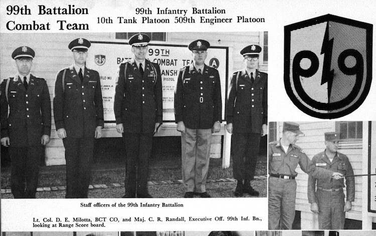 99Th BN. COMBAT TEAM Patch ww2 ?? - ARMY AND USAAF - U.S. Militaria Forum