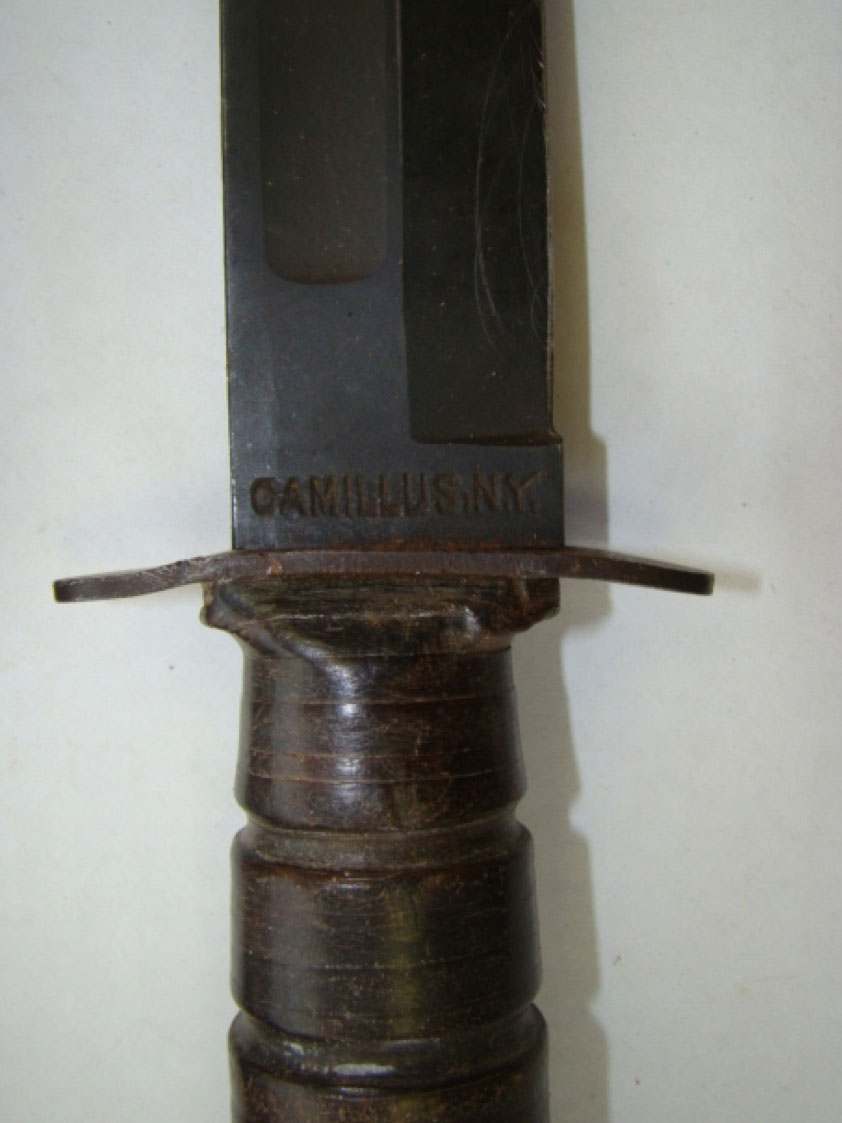 Once again a camillus needs some help to be indentified - EDGED WEAPONS ...