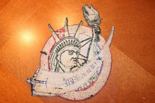 Statue de la Liberty Squadron Patch - AIR FORCE (USAAF IS WITH ARMY ...