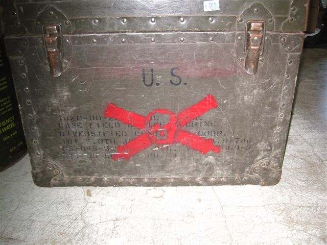 Large Artillery Box with really cool stencil, What's it for? - FIELD ...
