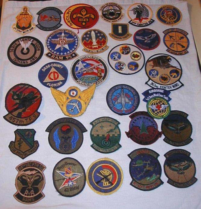 Sundays Patch Haul. Help on a Few - AIR FORCE (USAAF IS WITH ARMY) - U ...