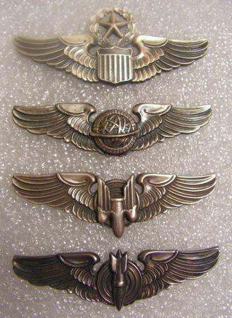 Aerial Gunner Wing Hallmarks - WING BADGES - U.S. Militaria Forum