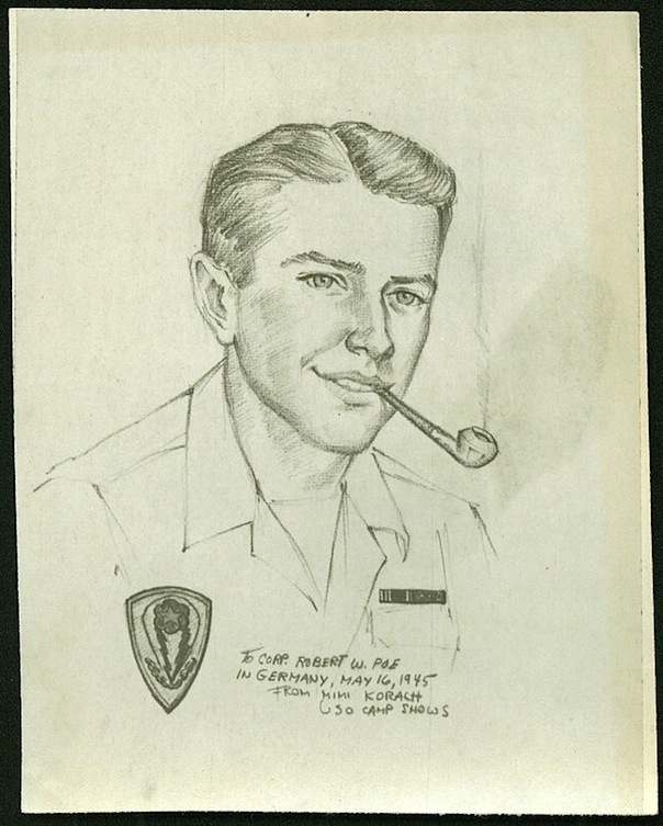 Great Post WWII Drawings of Soldiers - EPHEMERA, PHOTOGRAPHS & MILITARY ...