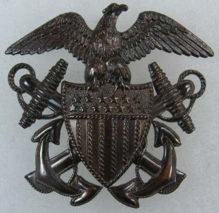 Pre 1941 Left Facing USN Officer's Hat Devices - Page 2 - NAVY, MARINE ...
