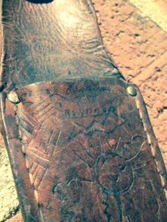 WWII Lefthanded sheath with interesting artwork - EDGED WEAPONS - U.S ...