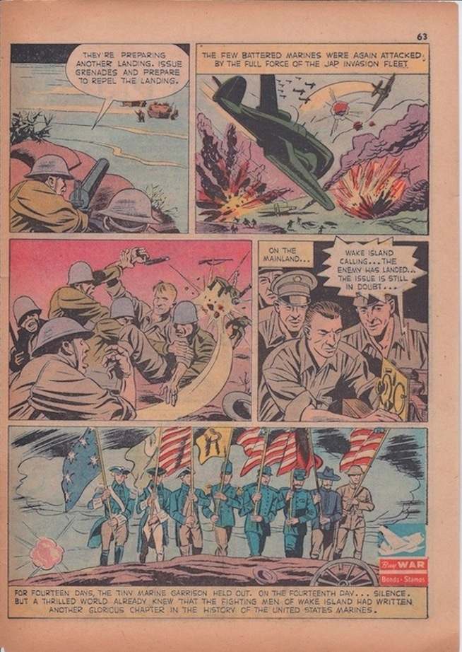 USMC Cartoons: Raider, Paramarine, Wake Island - HOMEFRONT & THE WAR ...