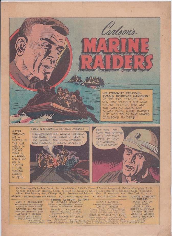 USMC Cartoons: Raider, Paramarine, Wake Island - HOMEFRONT & THE WAR ...