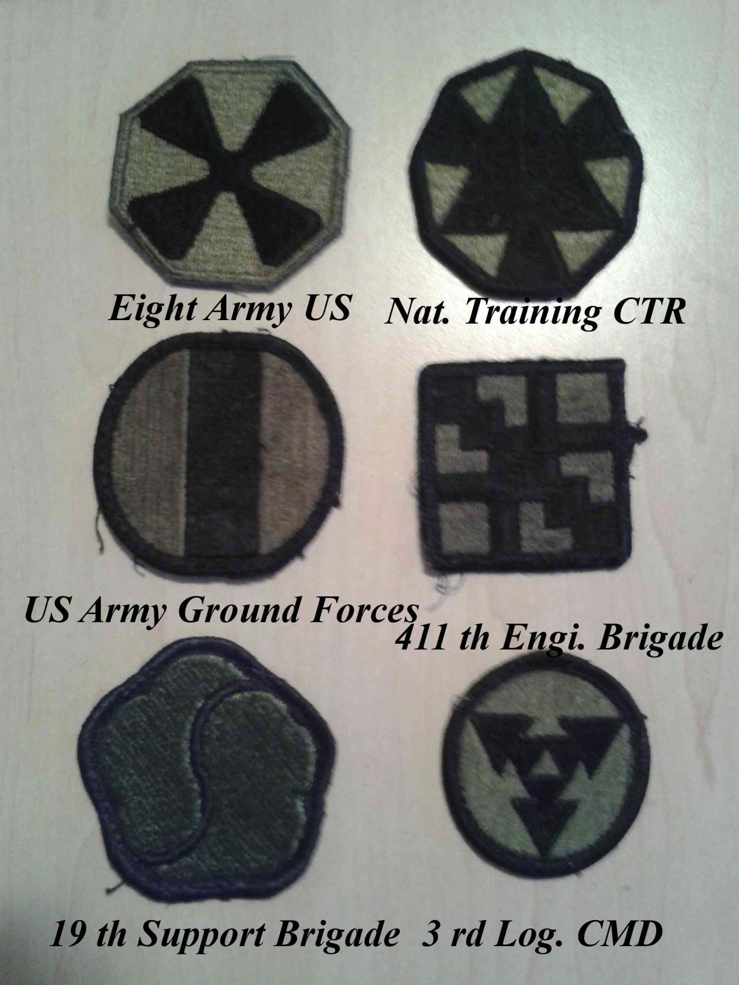 My small SSI Collection - ARMY AND USAAF - U.S. Militaria Forum