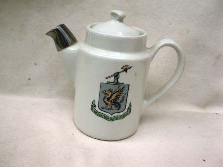 WWII AAF Unit Crest on a Teapot 304th Bomb Group - FIELD & PERSONAL ...
