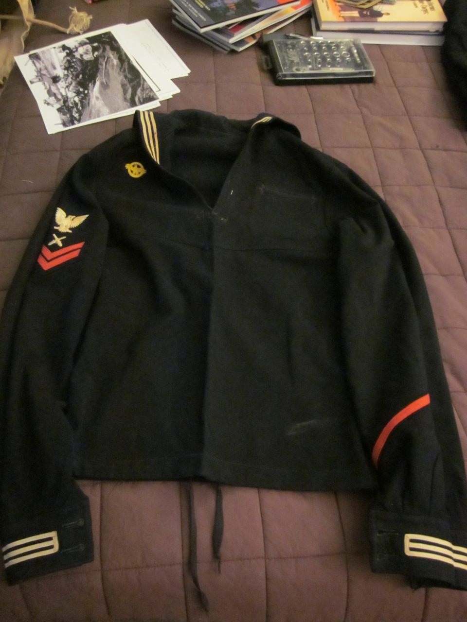 WWII USN Gunner's mate 2nd class - NAVAL & SEA SERVICE UNIFORMS - U.S ...