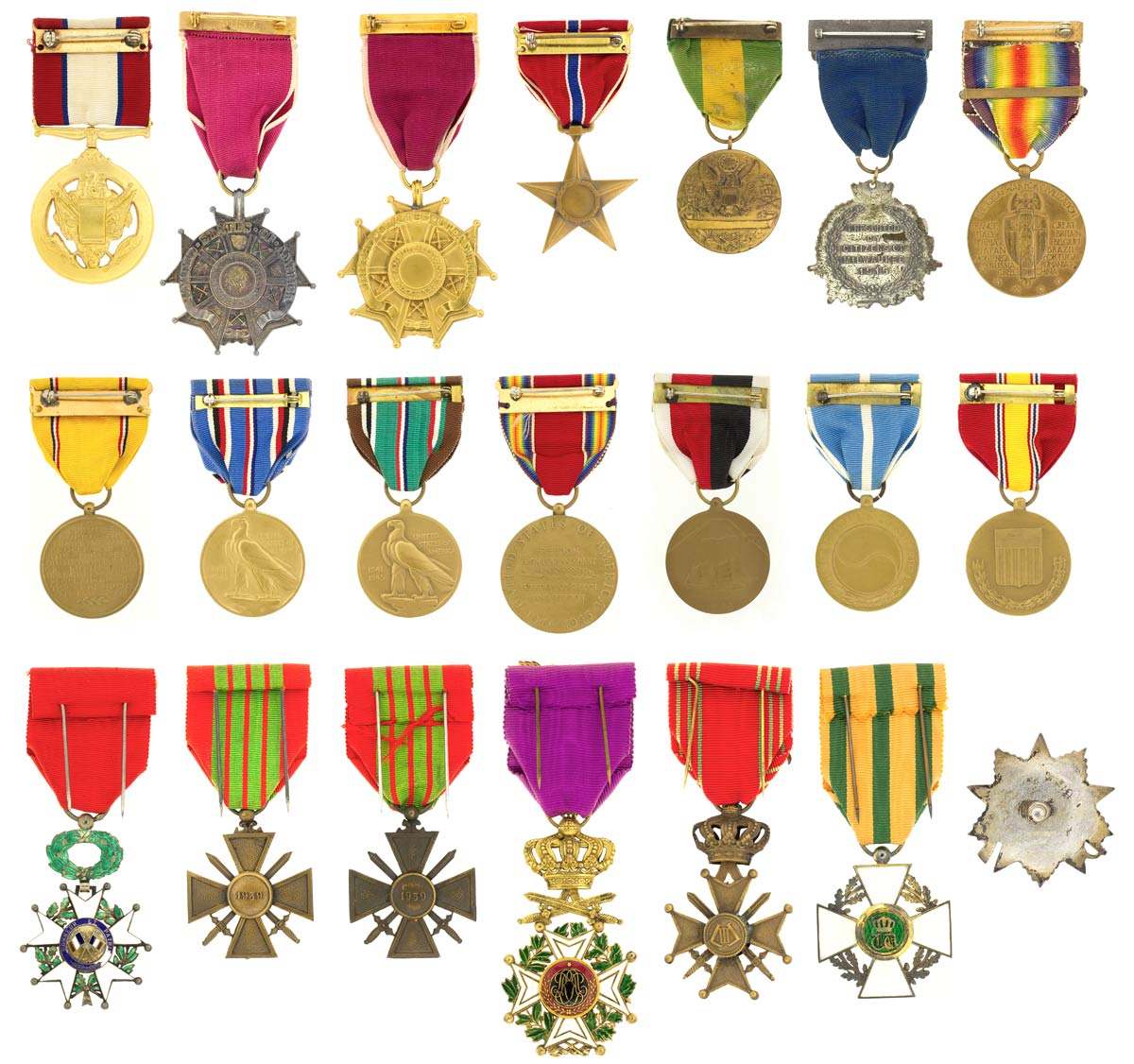 Medal Group to General Oscar Koch, Patton's Intel Officer - MEDALS ...